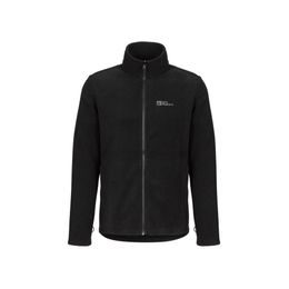 Jack Wolfskin Fleece-Unterjacke/Midlayer WINTERSTEIN FZ M in Schwarz | Gr.: XXL