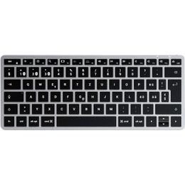 Satechi Wireless-Tastatur "Slim X1", silber, B:28,3cm H:1cm T:11,4cm, Tastaturen