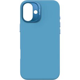 Decoded Smartphone-H&uuml;lle "AntiMicrobial Silicone Backc. iPhone 16 Plus", blau, Smartphones, H&uuml;llen