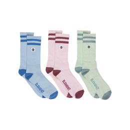 Socken Element "2Tone Icon 3Pk", Damen, light lila, Obermaterial: 71% Baumwolle, 24% Polyester, 4% Elastodien, 1% Elasthan;, Socken Socken