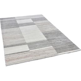 Wollteppich Theko "Lori Dream Super 3241", beige, B:120cm H:16mm L:180cm, Wolle, Teppiche, Handweb Teppich, reine Wolle, handgewebt