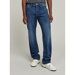 G-Star Raw 5-Pocket-Jeans G-STAR "Dakota Regular Straight Jeans", Damen, Gr. 40, L&auml;nge 34, worn in waterspouts, Obermaterial: 5% Elastomultiester, 1% Elasthan, Jeans 5-Pocket-Jeans