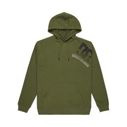 DC Shoes Herren Kapuzensweatshirt "Solid Lefty"bronze gr&uuml;n, Gr. M, Obermaterial: 55% Baumwolle, 25% Baumwolle, 20% Polyester;, Sweatshirts