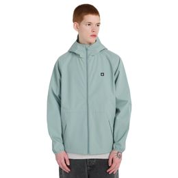 Element Herren Outdoorjacke "Alder 2.0 Travel"silber blau, Gr. S, Obermaterial: 100% Microfaser;, Jacken