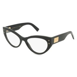 Dolce & Gabbana Dolce&Gabbana DG3403 Brille Damen | Fassung: Vollrand, Cat Eye, Schwarz