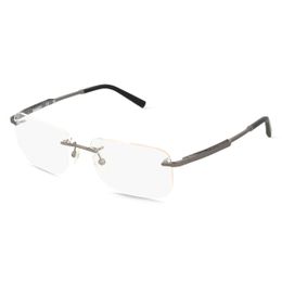 Timberland TB50075 Brille Herren | Fassung: Randlos, Eckig, Grau Matt
