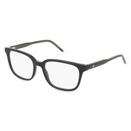 Emporio Armani EA3258 Brille Herren | Fassung: Vollrand, Quadratisch, Schwarz Gl&auml;nzend