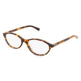 Miu Miu MU09XV Brille Damen | Fassung: Vollrand, Oval, Gelb Havanna