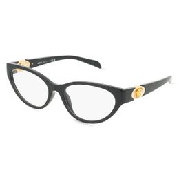 Versace VE3372U Brille Damen | Fassung: Vollrand, Cat Eye, Schwarz