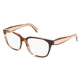 Prada PR17ZV Brille Damen | Fassung: Vollrand, Eckig, Havanna Beige