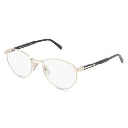 Prada PRB52V Brille Herren | Fassung: Vollrand, Panto, Silber