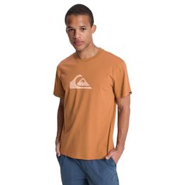T-Shirt Quiksilver "Ev Comp Logo", Herren, Gr. XL, tobacco braun, Obermaterial: 70% Baumwolle, 30% Baumwolle;, Shirts T-Shirt