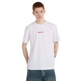 Element Herren T-Shirt "Lowcase Bp"optic wei&szlig;, Gr. XS, Obermaterial: 100% Walkfrottier;, Shirts