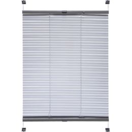 Jalousie Liedeco "Klemmfix-Aluminiumjalousie" Gr. 2, silber (silberfarben), B:60cm H:130cm, Jalousien