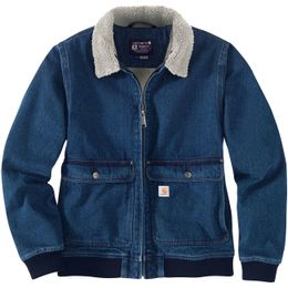 Carhartt Denim-Sherpa, Jeansjacke Damen