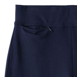 LANDS' END Starfish High Waist Hose mit weitem Bein, Damen,  Blau, Elasthan/Baumwoll-Mischung, by Lands' End