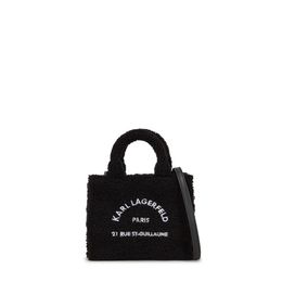 K by KARL LAGERFELD Karl Lagerfeld Handtasche 'Rue St-Guillaume' Damen Gr&ouml;&szlig;e One Size schwarz / wei&szlig;