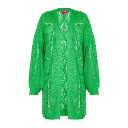 Swirly Knit Cardigan female Green size XL