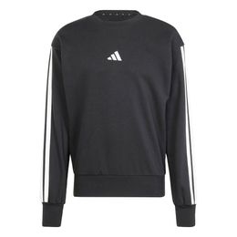 adidas Sportswear Sportsweatshirt 'Essentials' Herren Gr&ouml;&szlig;e M schwarz / wei&szlig;