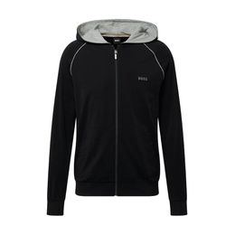 BOSS Sweatjacke 'Mix&Match' Herren Gr&ouml;&szlig;e L grau / schwarz