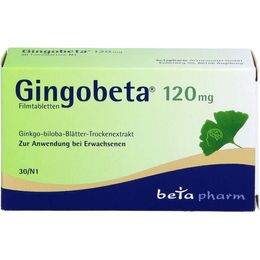 betapharm Gingobeta 120 mg Filmtabletten 30 St