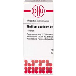 DHU-Arzneimittel Thallium Aceticum D 6 Tabletten 80 St