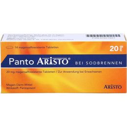 Panto Aristo bei Sodbrennen 20 mg magensaftr.Tabl. 14 St