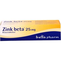 betapharm Zink Beta 25 Brausetabletten 100 St