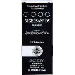 Nigersan D 5 Tabletten 20 St