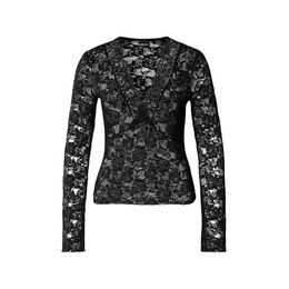 Gina Tricot Shirt Damen Gr&ouml;&szlig;e XS schwarz