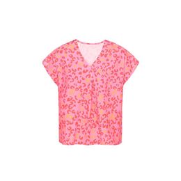 NAEMI Bluse Damen Gr&ouml;&szlig;e M hellorange / pink / rosa