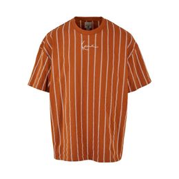 Karl Kani Shirt Herren Gr&ouml;&szlig;e S orange / wei&szlig;