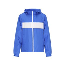 Mo ATHLSR &Uuml;bergangsjacke Herren Gr&ouml;&szlig;e XL royalblau / wei&szlig;