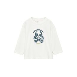 Mango Kids T-Shirt Jungen Gr&ouml;&szlig;e 116 marine / limette / offwhite