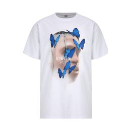 MT Upscale Shirt 'Le Papillon' male White size 5XL