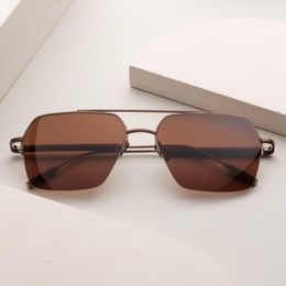 Holzkern Sonnenbrille The Visionary (Walnuss/Bronze)