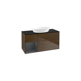 Villeroy & Boch V&B Waschtischunterschrank Finion 120cm, Pl bla m, Reg md m Lac, wal ven ; Villeroy & Boch (FA62HGGN)