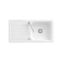 Villeroy & Boch V&B Fl&auml;chenb&uuml;ndige Sp&uuml;le Linara 60 Flat m Abl.garn, Exzenter, st. wh. C-plus ; Villeroy & Boch (33862FRW)