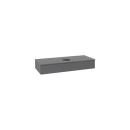 Villeroy & Boch V&B Waschtischunterschrank ohne Frontstruktur, mit Beleuchtung Antao 120x19x50cm, WBP Lac, Anthrac. m Lac ; Villeroy & Boch (L10010GK)