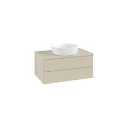 Villeroy & Boch V&B Waschtischunterschrank ohne Frontstruktur Antao 80x36x50cm, WBP-farbe Lac, si Gr m Lac ; Villeroy & Boch (K19010HJ)