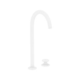 Hansgrohe 2-Loch-Waschtischarmatur Sel. 260 Axor One Ausl. 165mm, m Push-Open-Ablaufg., m.-we (48060700)