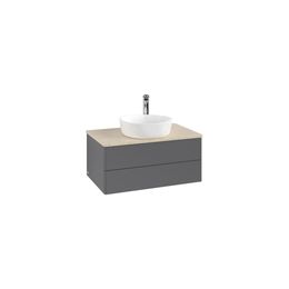 Villeroy & Boch V&B Waschtischunterschrank ohne Frontstruktur Antao 80x36x50cm, HL, WBP botti., A m Lac ; Villeroy & Boch (K19053GK)