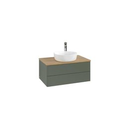 Villeroy & Boch V&B Waschtischunterschrank ohne Frontstruktur -Beleuchtung Antao 80x36x50cm, HL, WBP hon. Oa, le g. m Lac ; Villeroy & Boch (L19051HL)