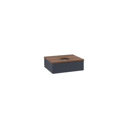 Villeroy & Boch V&B Waschtischunterschrank mit Frontstruktur Antao 60x19x50cm, WBP w. wal, md bl. m Lac ; Villeroy & Boch (K07112HG)