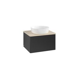 Villeroy & Boch V&B Waschtischunterschrank ohne Frontstruktur -Beleuchtung Antao 60x36x50cm, WBP-farbe botti., bla m Lac ; Villeroy & Boch (L29013PD)