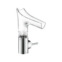Hansgrohe Waschtisch-Einhebelmischer Axor Starck V 140 m Glas, unver Abl., Facettenschl., chr (12123000)