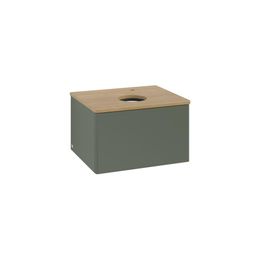 Villeroy & Boch V&B Waschtischunterschrank ohne Frontstruktur -Beleuchtung Antao 60x36x50cm, HL, WBP hon. Oa, le g. m Lac ; Villeroy & Boch (L29051HL)