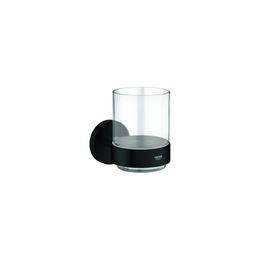 Grohe Glashalter Essentials verdeckte Befestigung, matt black (1022562430)