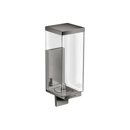Hansgrohe Lotionssp Axor Uni Rectangular Glas, Wandmontage, polished black chrome (42610330)