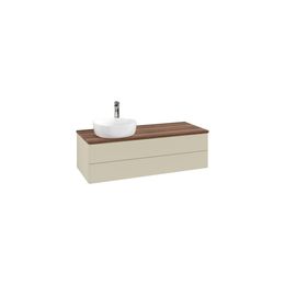 Villeroy & Boch V&B Waschtischunterschrank ohne Frontstruktur Antao 120x36x50cm, HL, WBP w. wal, si Gr m Lac ; Villeroy & Boch (K22052HJ)